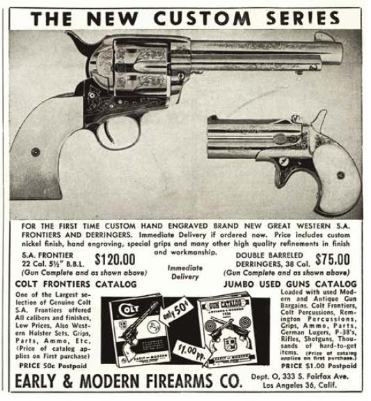 Engraved Presentation Guns | Great Western Arms Collector